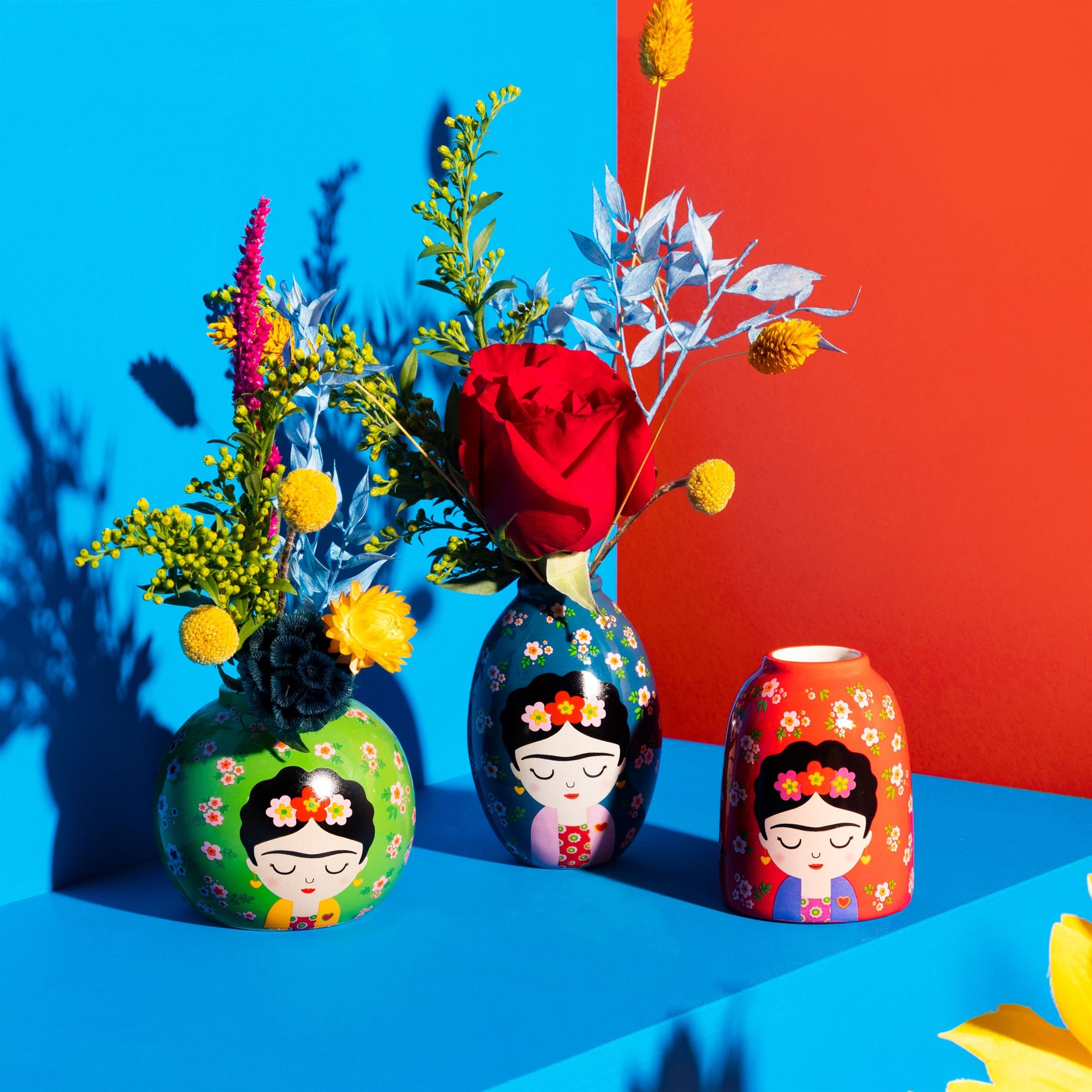 Floral Frida Vases - Set Of 3 – mzube
